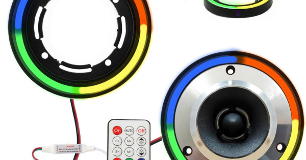 Pixel Ledli 8cm Tweeter Kapak 2 adet - PK-5607